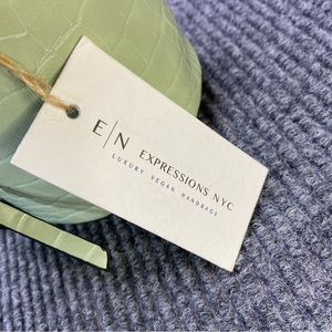 Expressions Nyc | Bags | Expressions Nyc Vegan Leather Barrel Bag ...